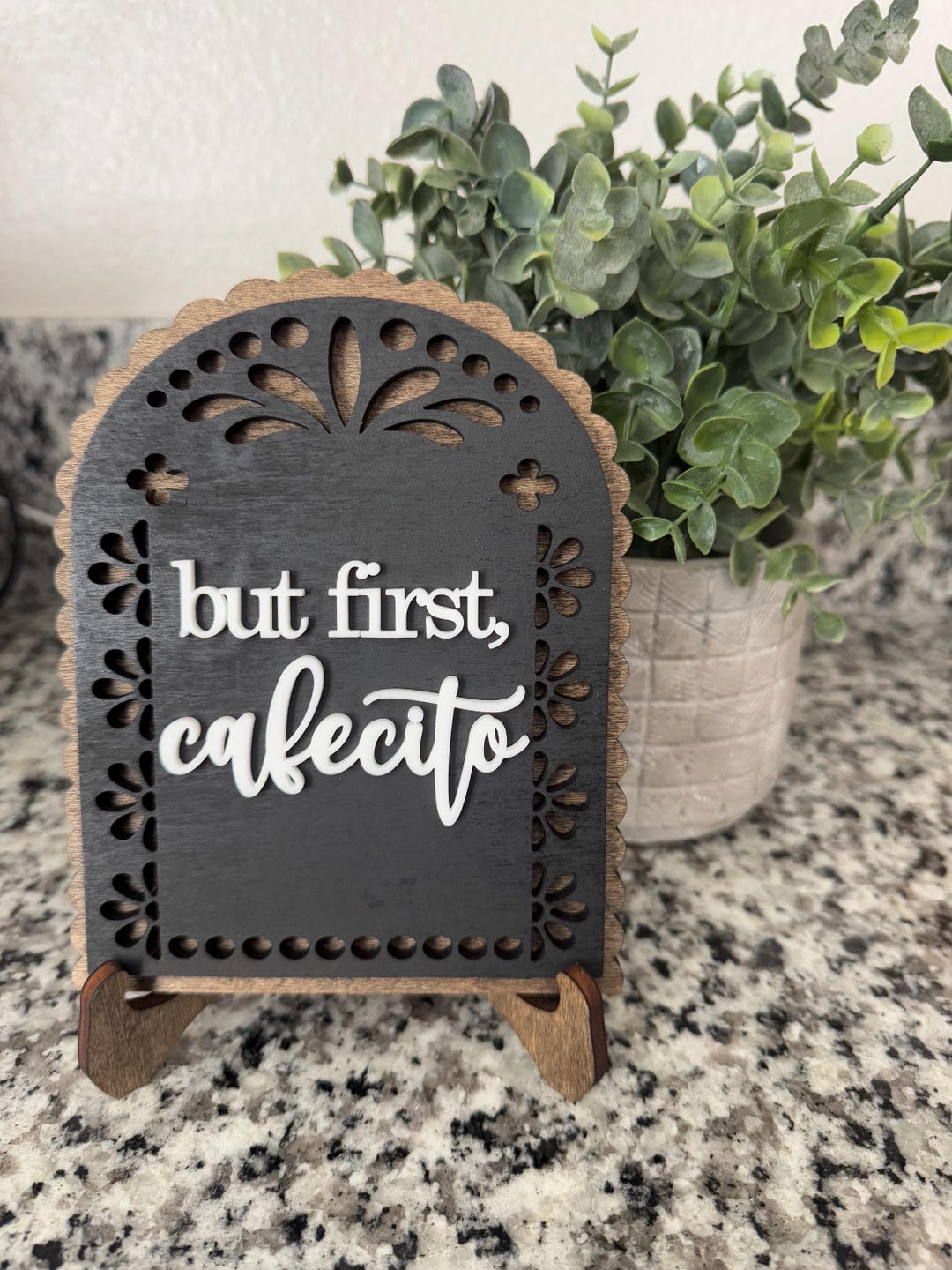 Cafecito Wood Sign - Etsy