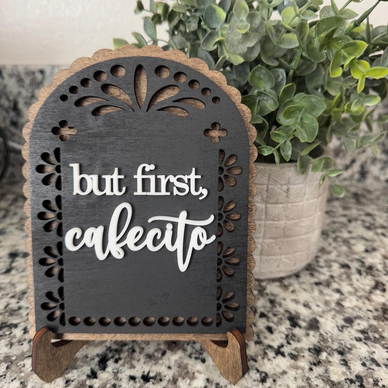 Cafecito Sign - Etsy