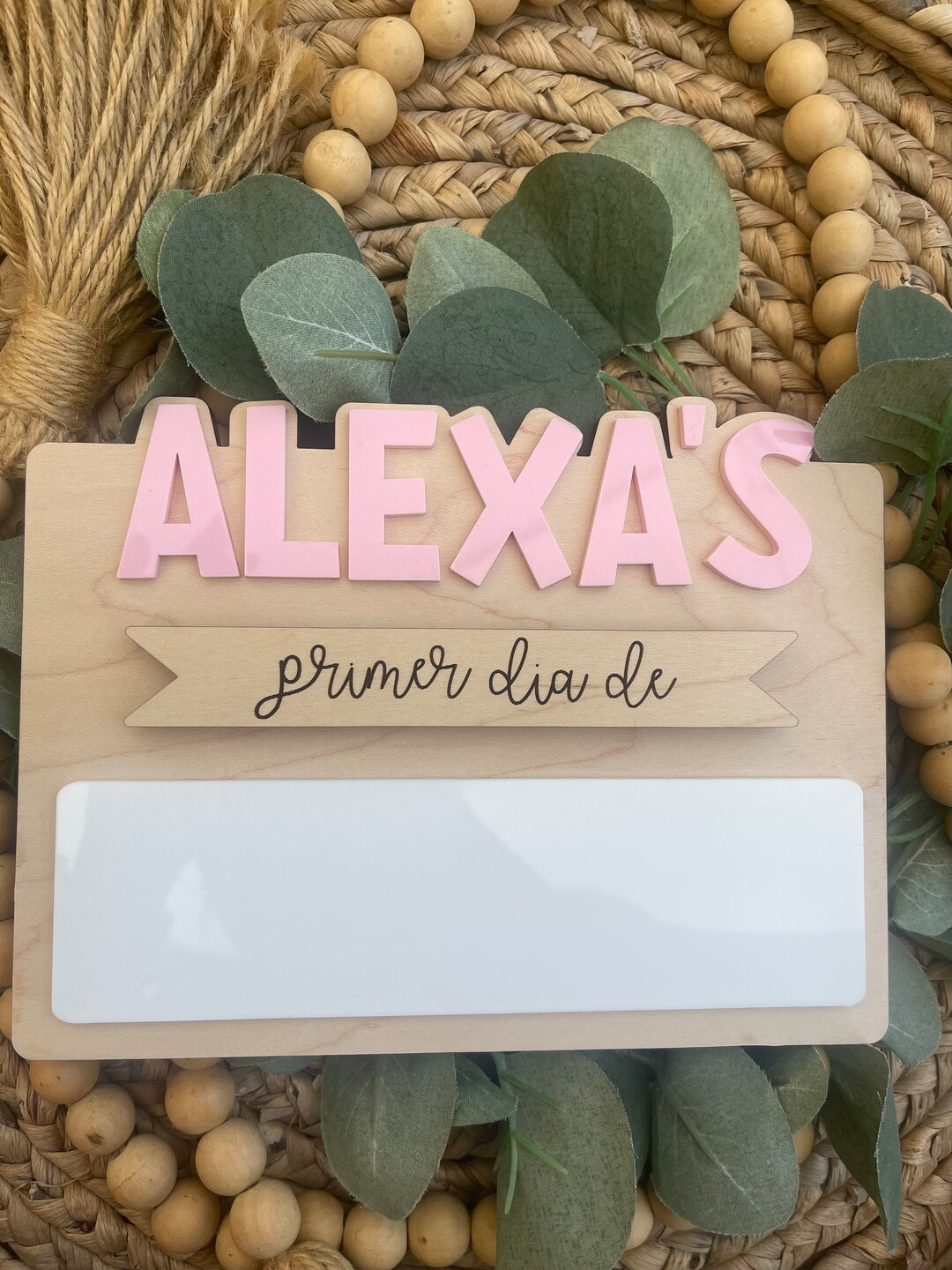 First Day of School Sign, Primer Dia De Escuela - Etsy