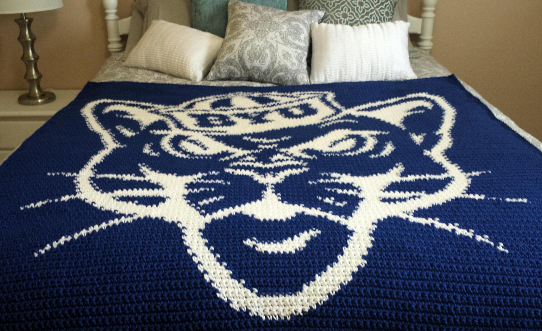 Crochet Pattern: BYU Stretch Y Afghan (PDF Instant Download) - Etsy