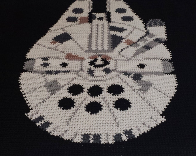 Crochet Millennium Falcon Pattern - Etsy