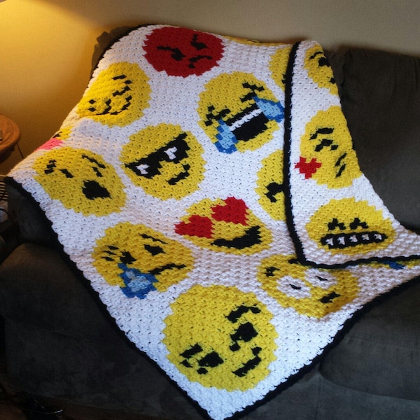Crochet Emoji - Etsy