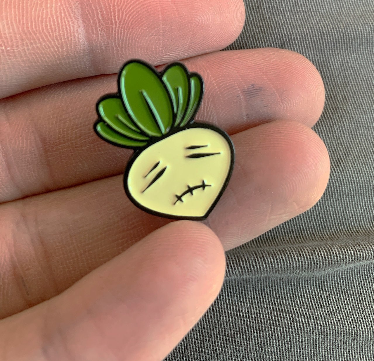 Princess Peach Stitch Turnip Enamel Lapel Pin Super Smash - Etsy