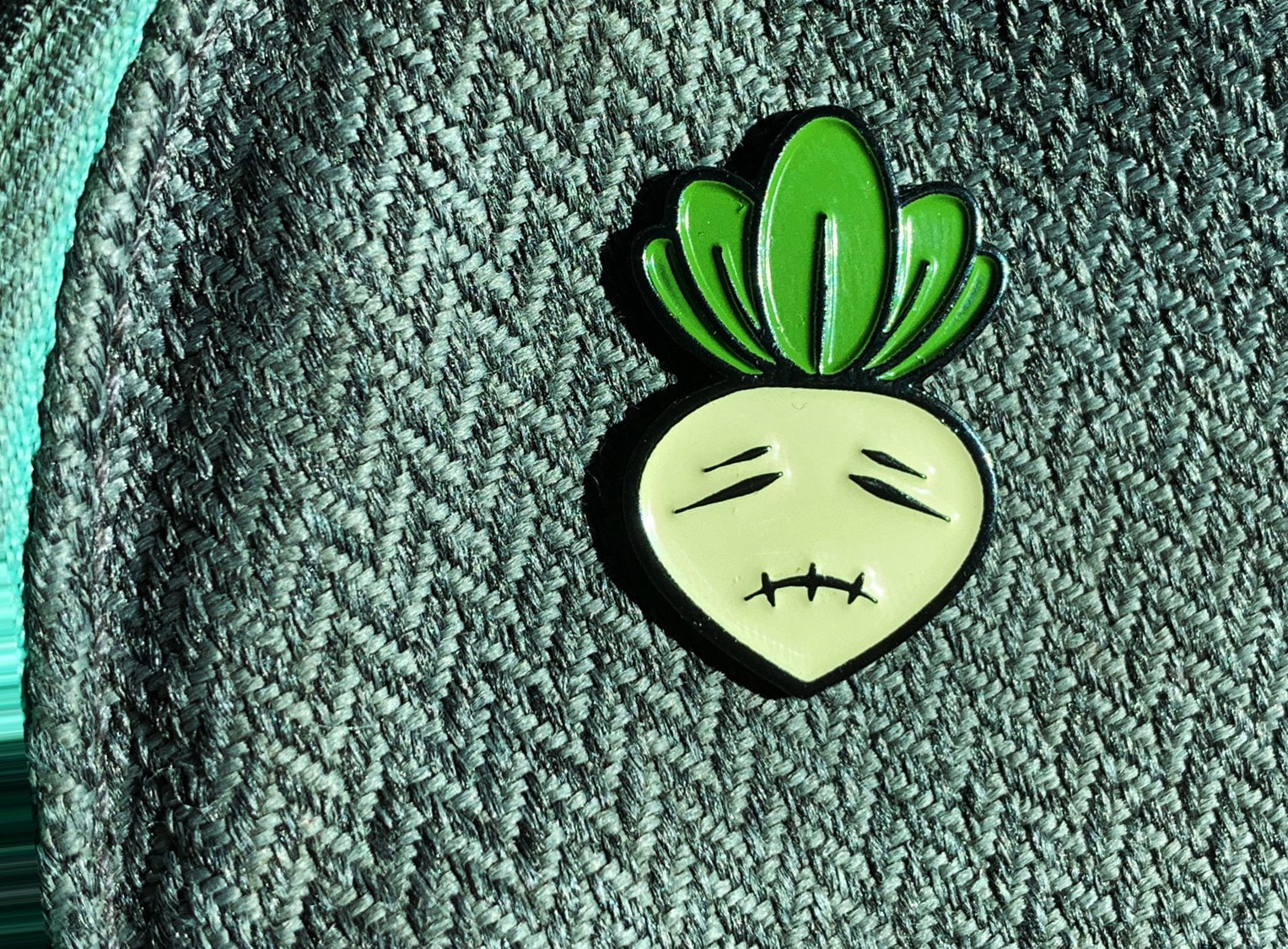 Princess Peach Stitch Turnip Enamel Lapel Pin Super Smash - Etsy Sweden