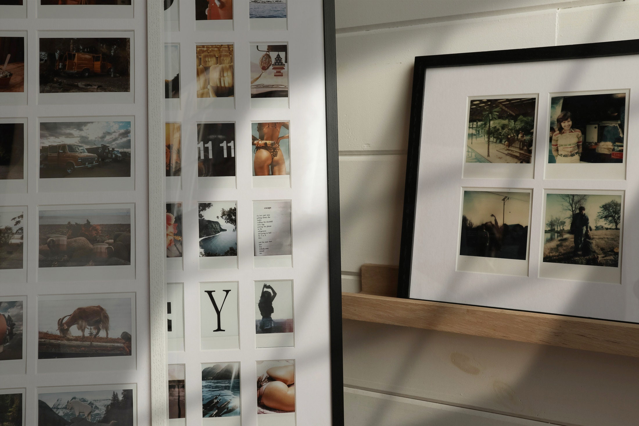 Custom Photo Mat for Any Size Instant Film or Frame | Wall Decor | Wall ...