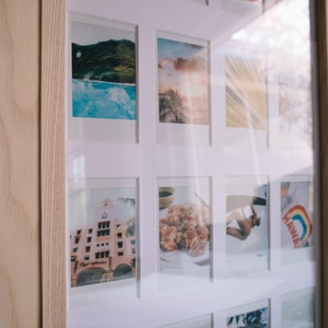 18" X 24" 36 Photo Instax Mini Photo Mat | Instax Frame | Multi Photo ...