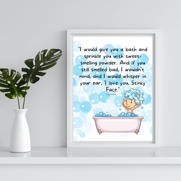 Stinky Face for Bathroom - Etsy