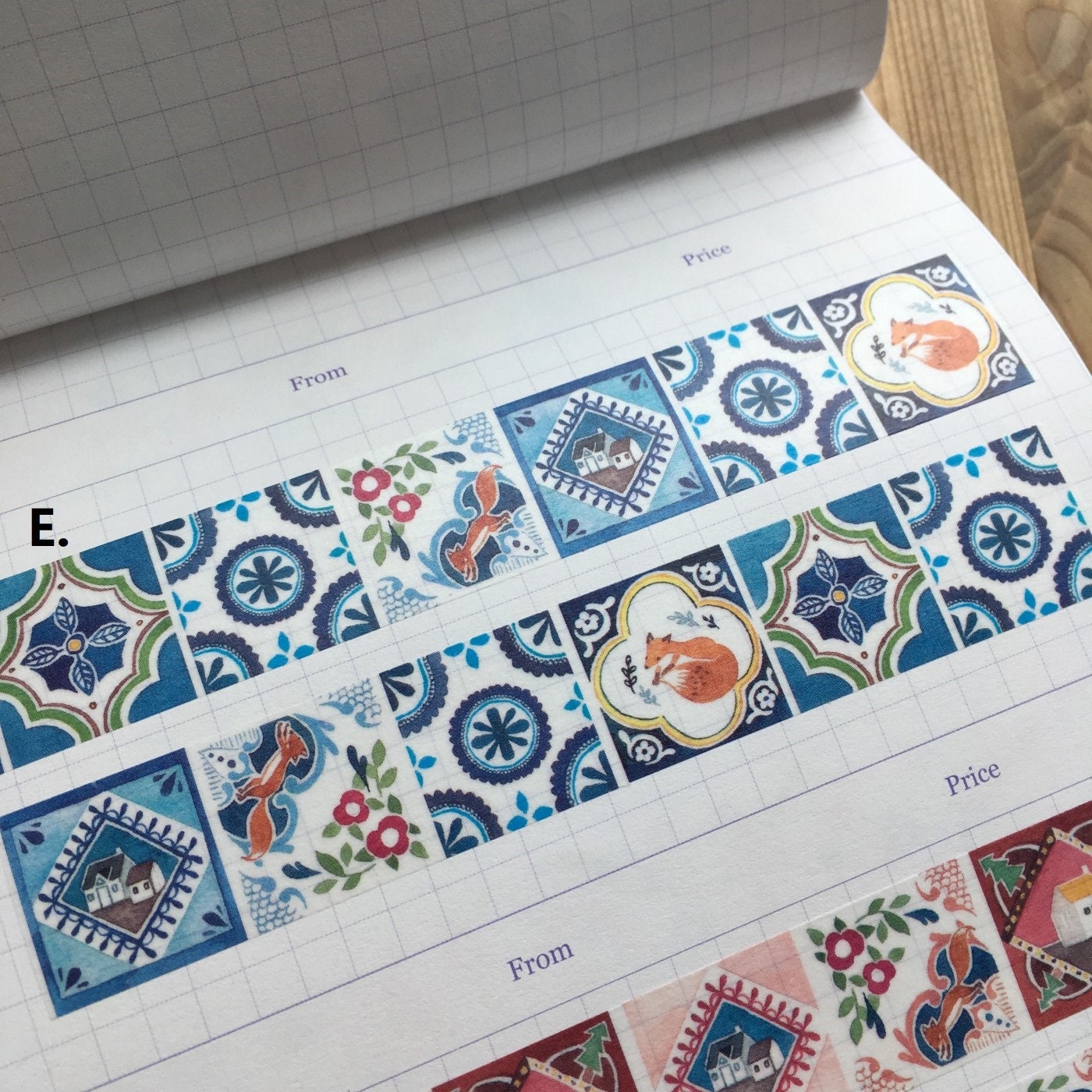 Sample - Discontinued Azulejo of Portugal/azulejo of Dream/little Tree ...