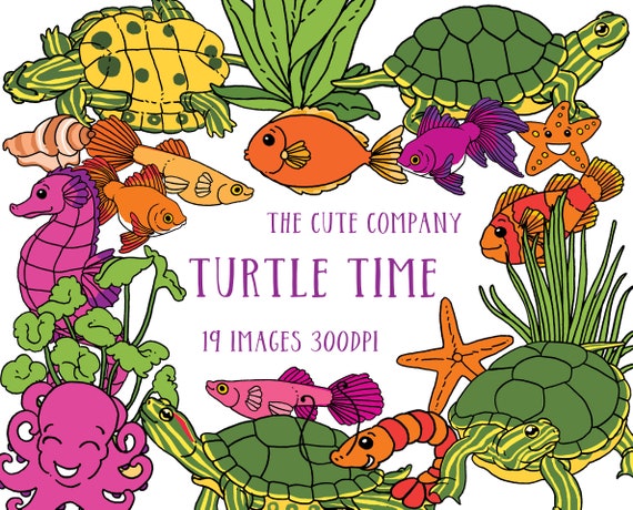 Pet Turtle Clipart