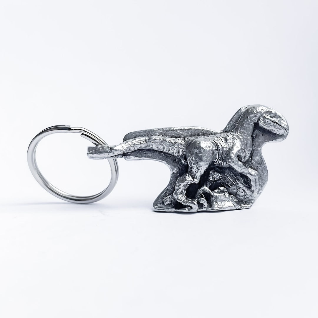 Velociraptor - Dinosaur Keychain - Etsy