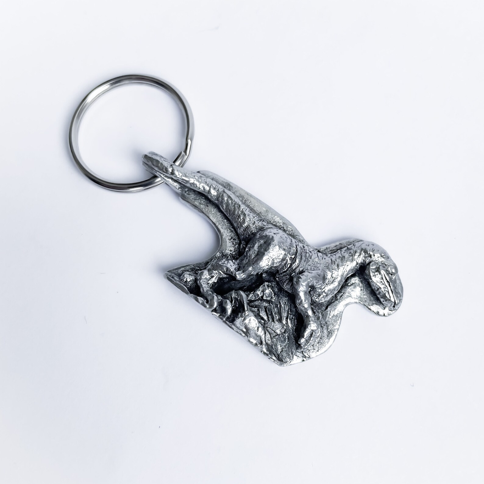 Velociraptor - Dinosaur Keychain - Etsy