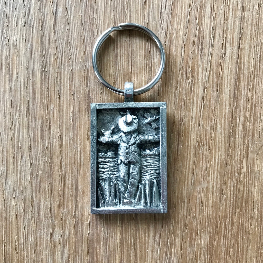 Scarecrow Keychain - Etsy