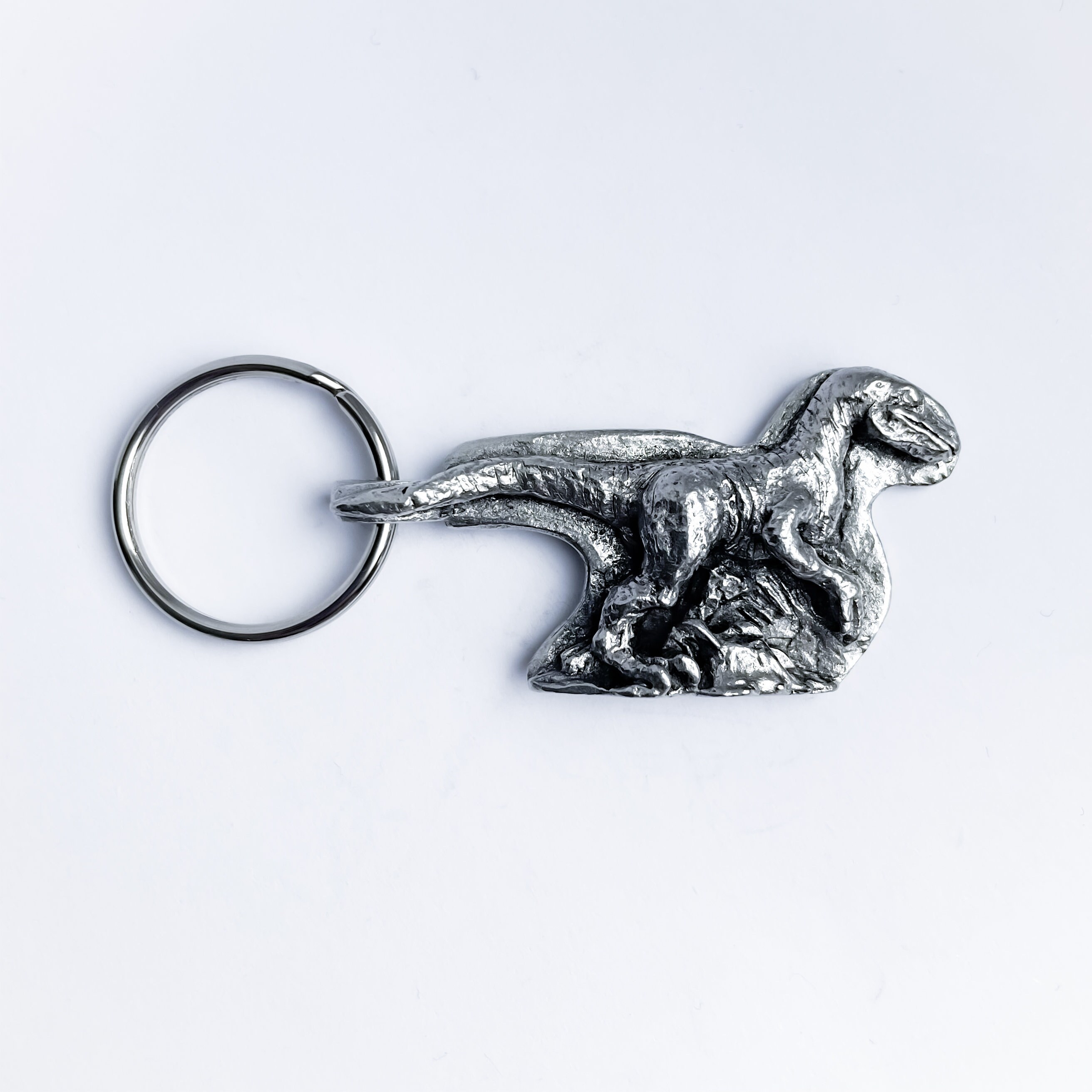 Velociraptor - Dinosaur Keychain - Etsy