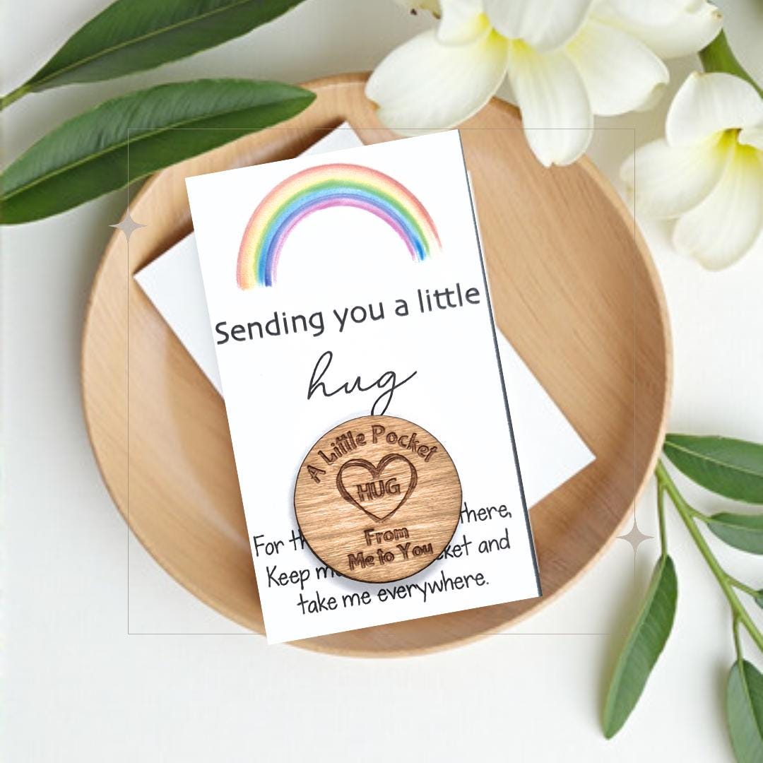 Pocket Hug, Sending You A Little Hug Someone Special, Star, Friendship ...