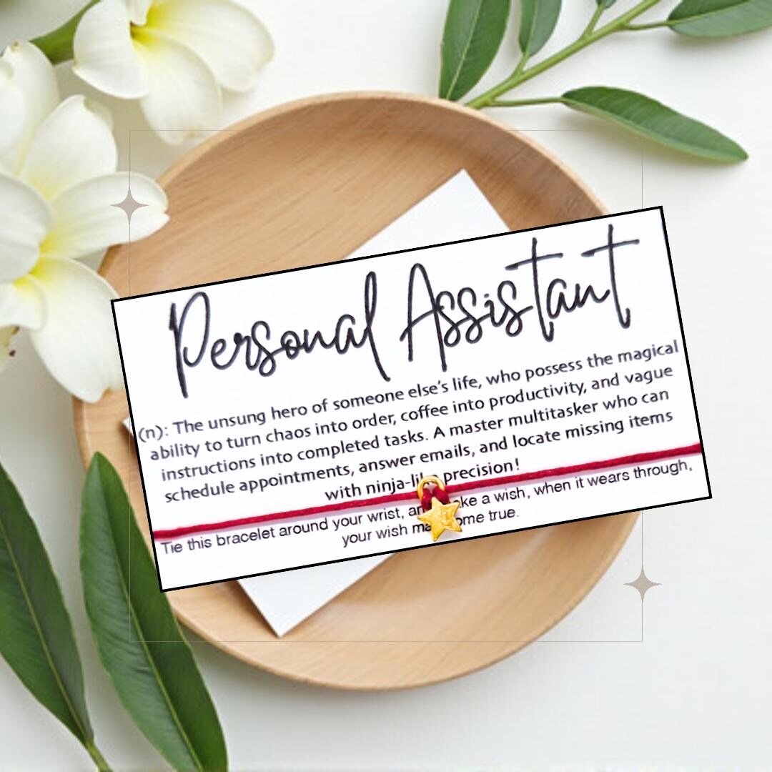 Personal Assistant Definition, Wish Bracelet, Wish String, Someone ...