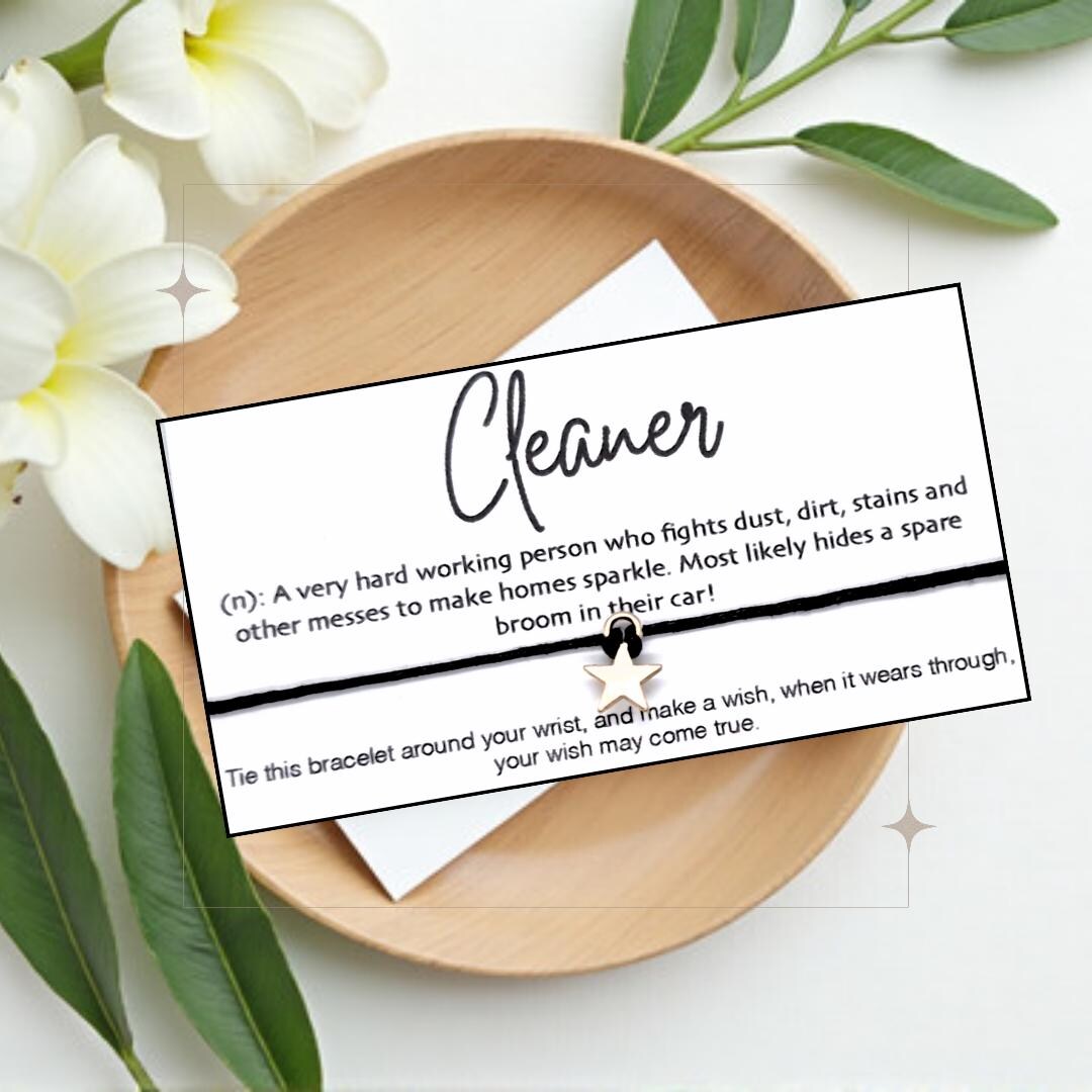 Cleaner Definition, Wish Bracelet, Wish String, Someone Special ...