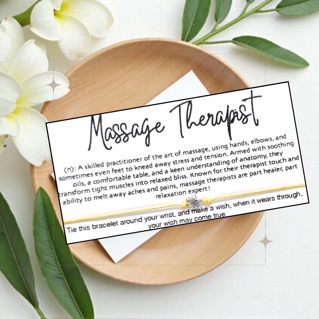 Massage Therapist Definition, Wish Bracelet, Wish String, Someone ...
