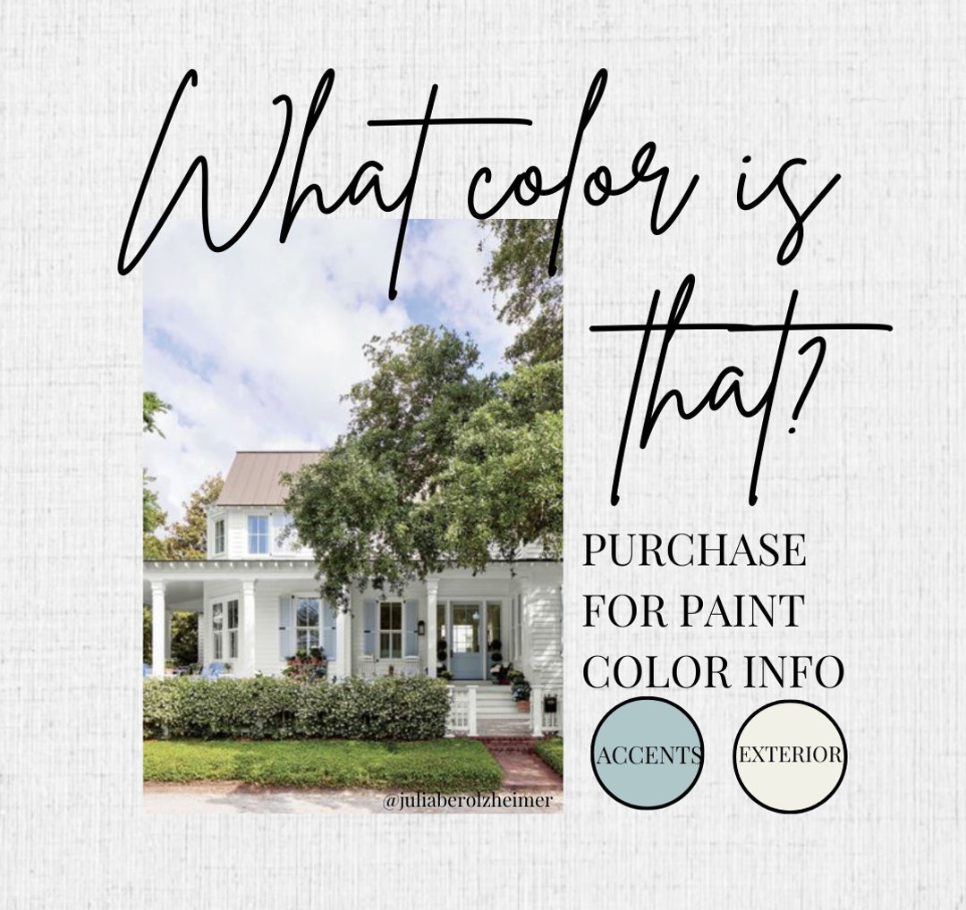 House Exterior Paint Color (island Cottage, Beach House, Southern Charm ...