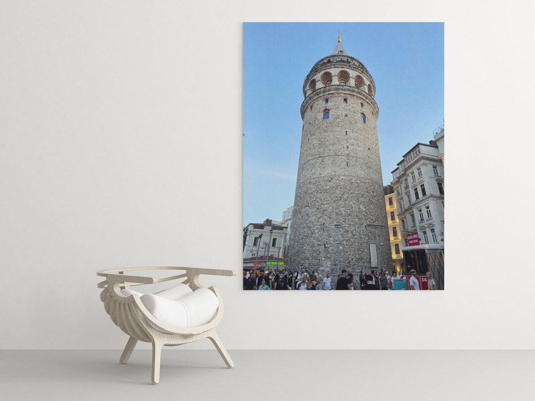 Galata Tower Wall Art DIGITAL DOWNLOAD to Print on Poster or Canvas for ...