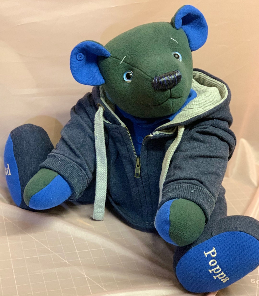 OOAK Traditional Jointed Memory Memorial Celebration Bear Made - Etsy