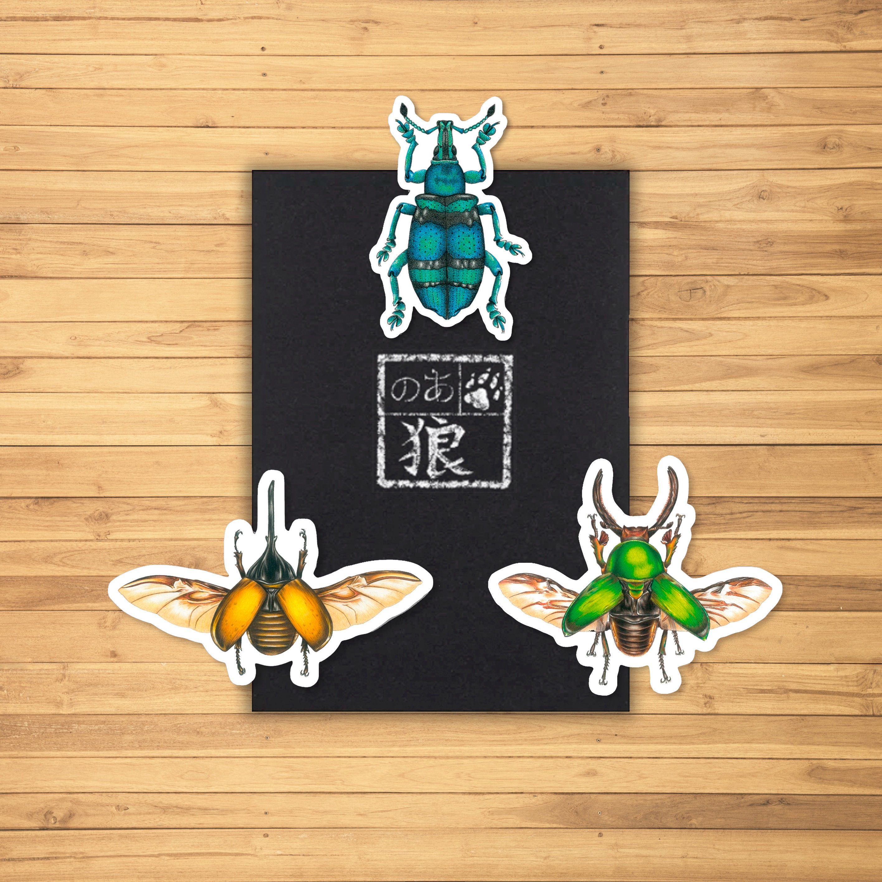 Beetle Stickers Vinyl Sticker Beetle - Etsy
