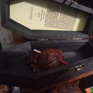 Unique Hand Painted and Sculpted Goth Gothic Witchy "dracula" Inspired ...