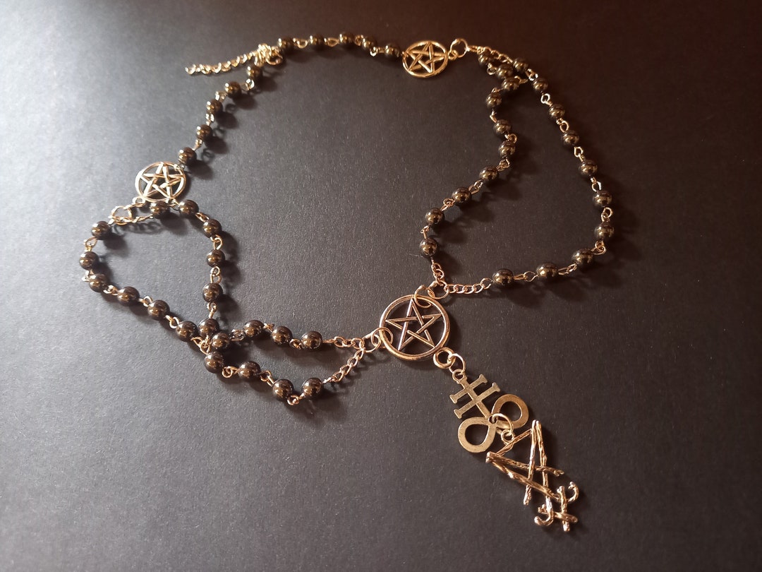 Goth Gothic Witchy Satanic Occult "satanic Trinity of Inverted ...