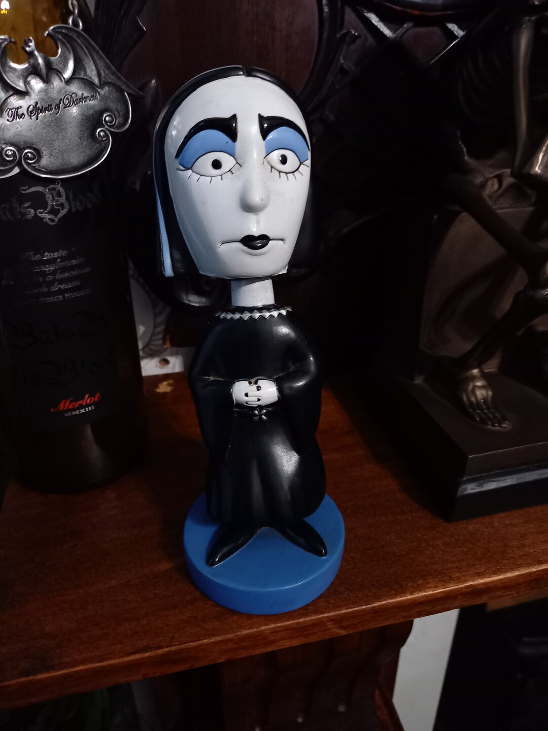 UNBOXED OOP Good Condition Vintage Goth Gothic Witchy RAVEN the Nodding ...