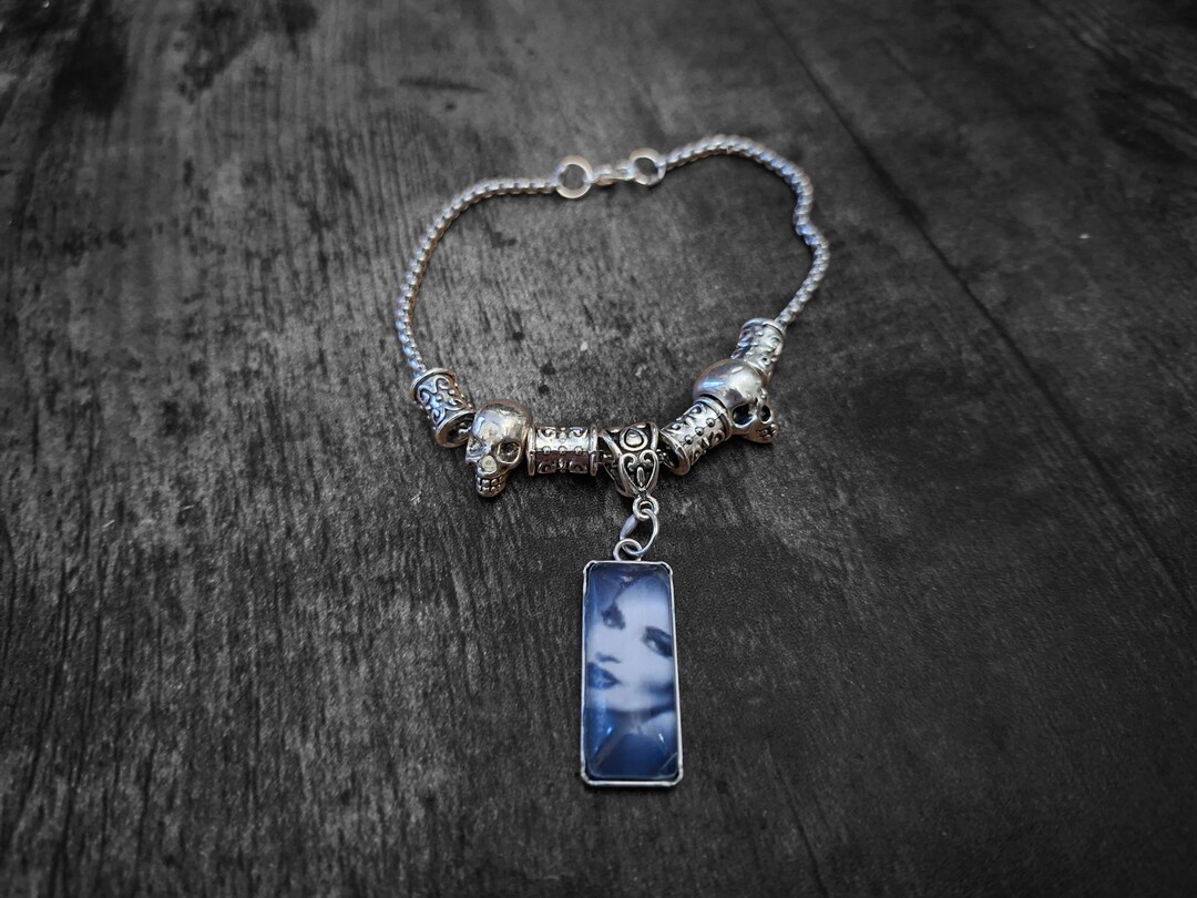Goth Gothic Witchy Killstar ,gothic Bride "pandora Style" Bracelet - Etsy