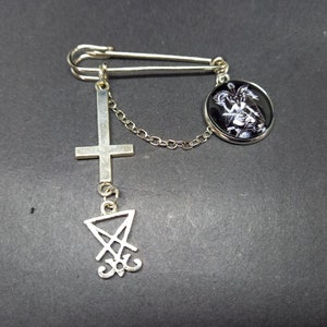 Goth Gothic Witchy Witch Satanic Occult "hail Satan / Ave Satanas ...