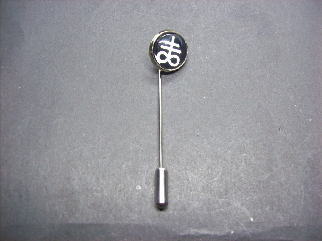 Unisex Lapel / Tie Pin ,occult Symbol or Sigil Choices:satanic Witchy ...