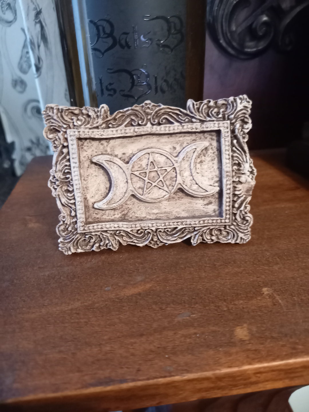 Unique Hand Sculpted Oddity Curiosity Goth Gothic Witchy Witch ...