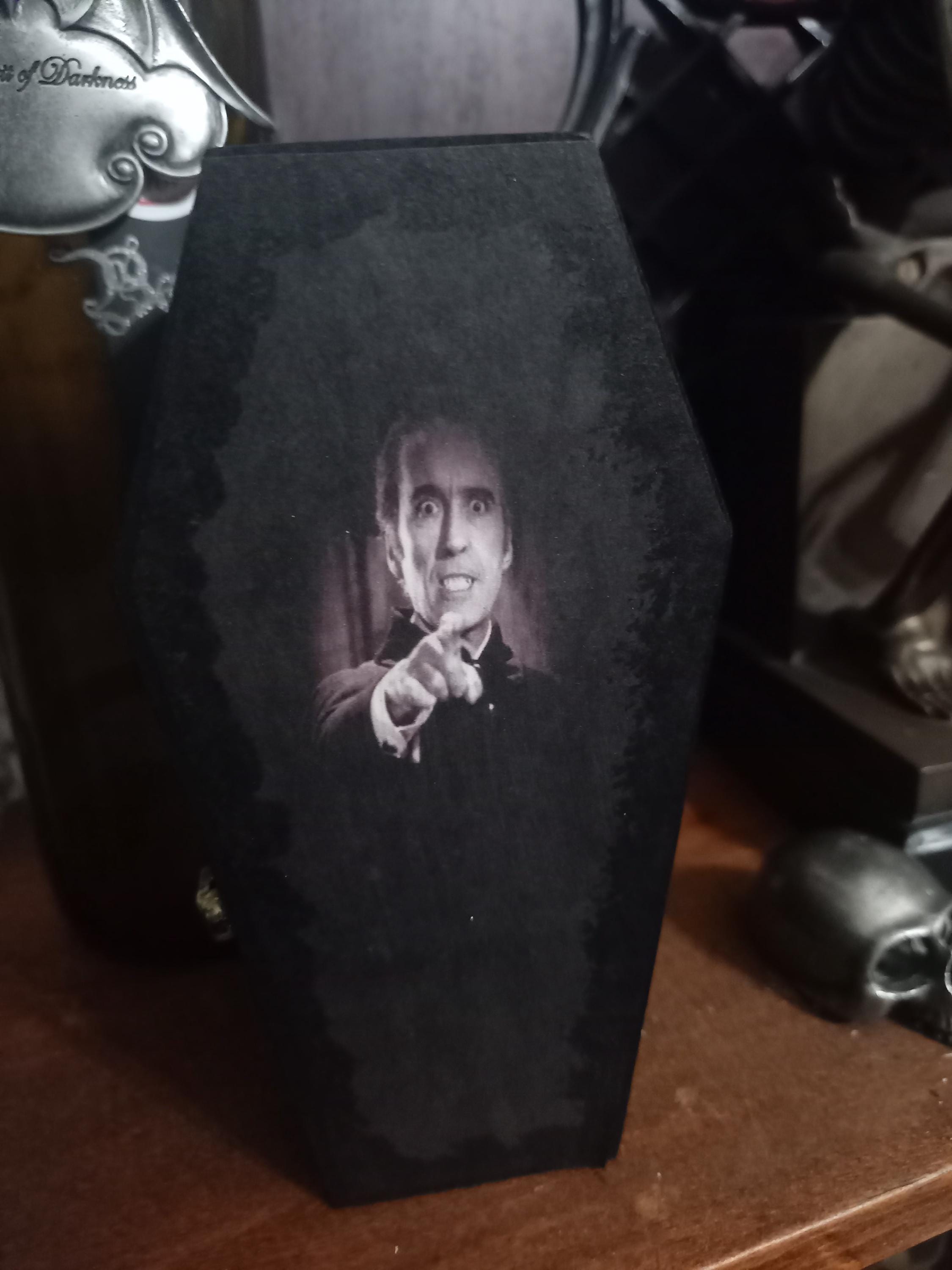 Unique Hand Painted and Sculpted Goth Gothic Witchy "dracula" Inspired ...