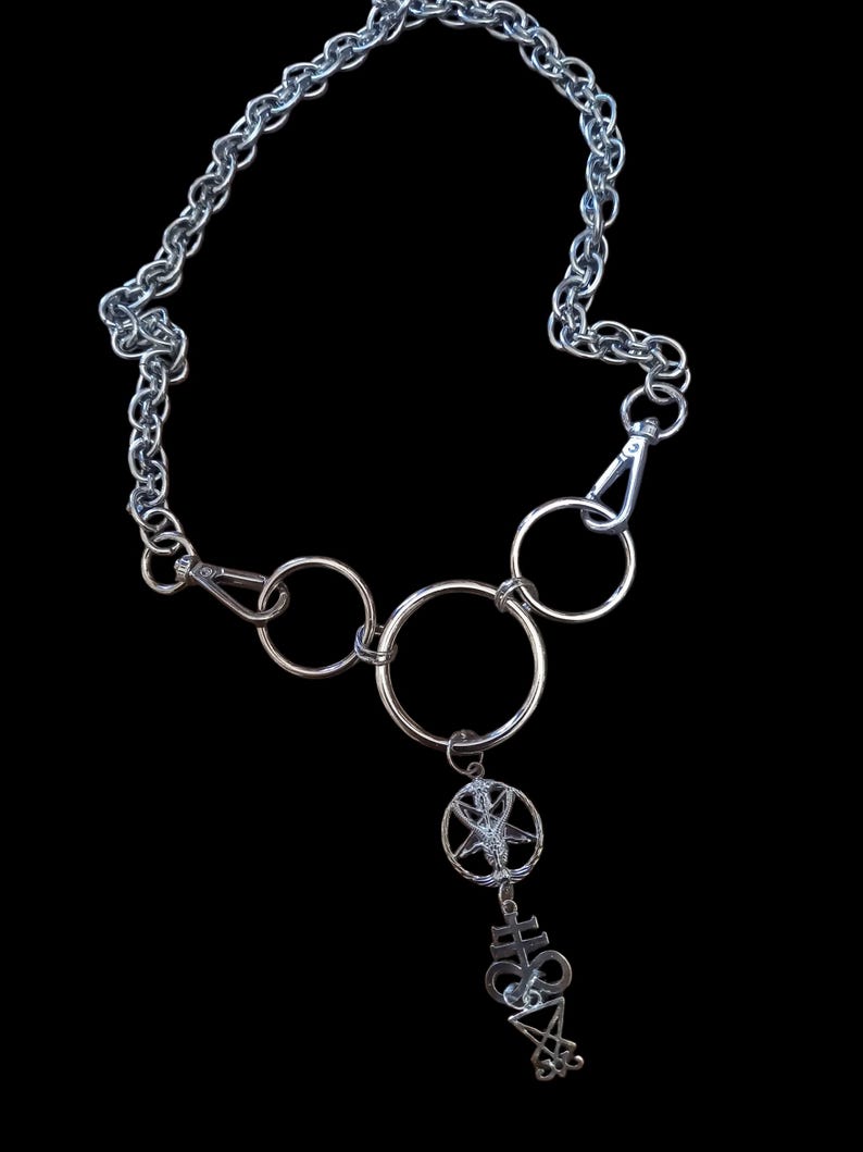 Goth Gothic Witchy Killstar Witch Witchcraft Satanic Occult "chainmail ...