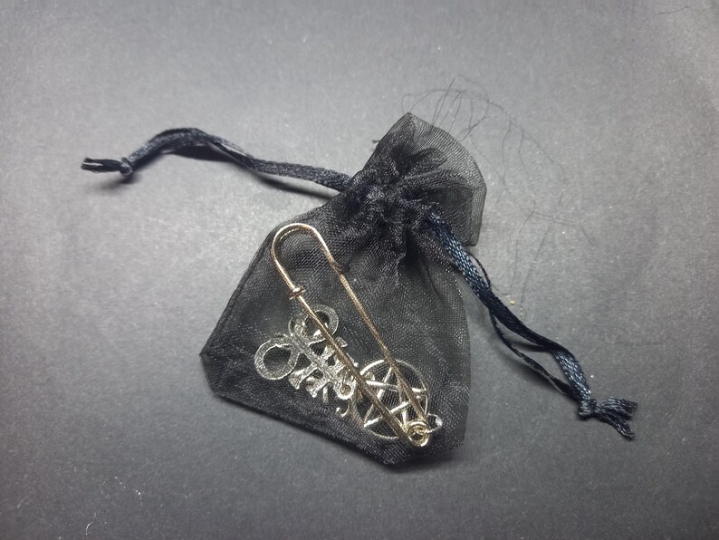 Kilt Pin Brooch "satanic Trinity" :goth Witchy Occult Killstar ...
