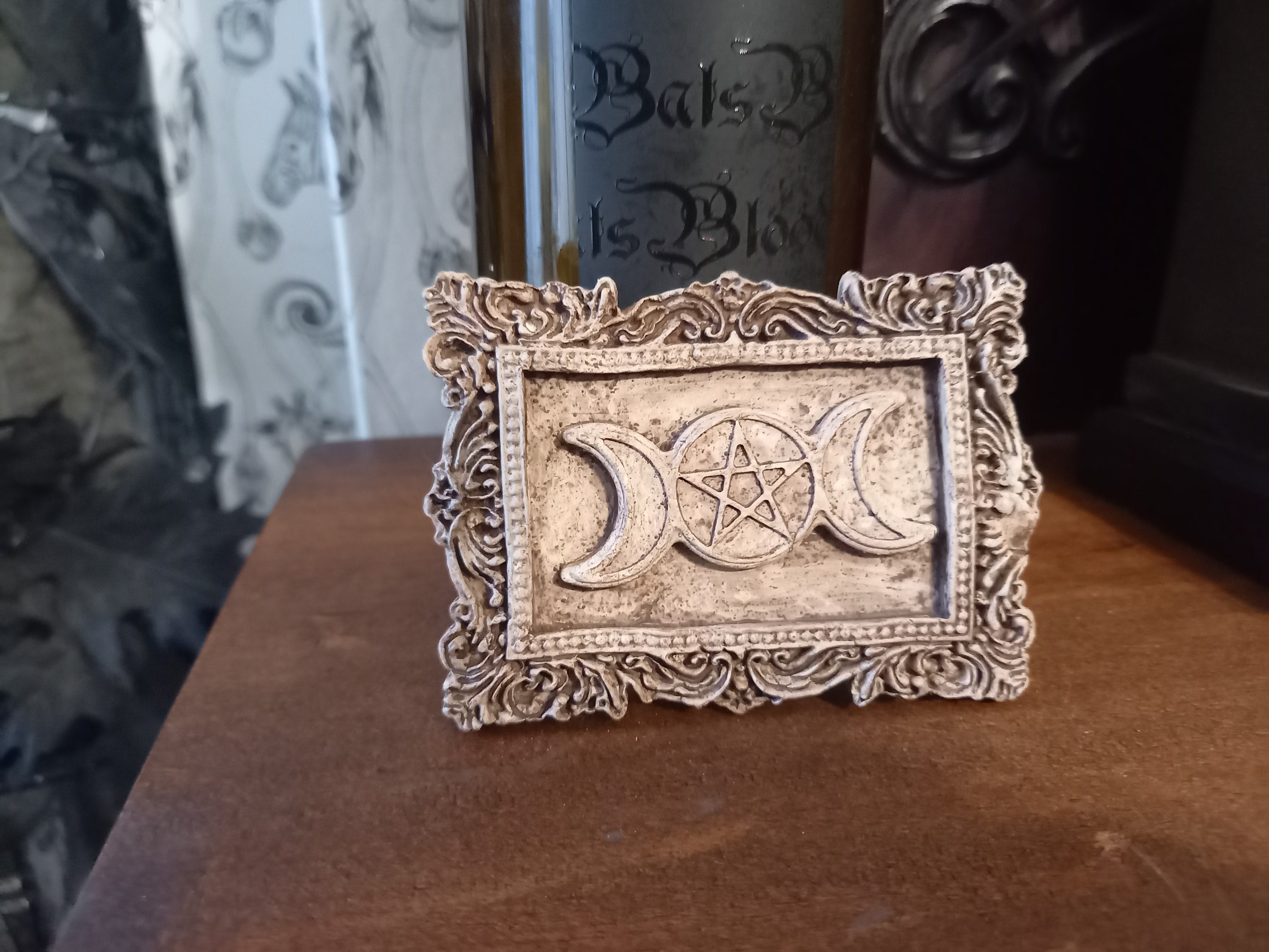 Unique Hand Sculpted Oddity Curiosity Goth Gothic Witchy Witch ...
