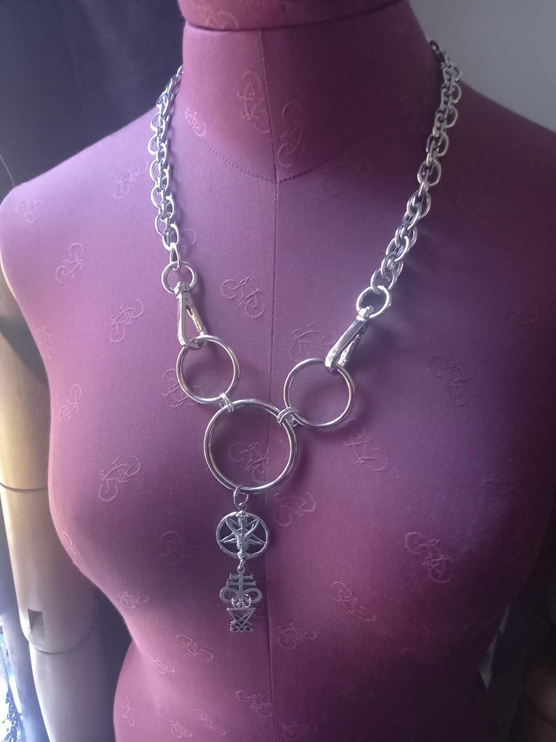 Goth Gothic Witchy Killstar Witch Witchcraft Satanic Occult "chainmail ...