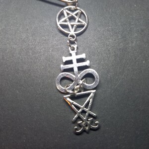 Kilt Pin Brooch "satanic Trinity" :goth Witchy Occult Killstar ...