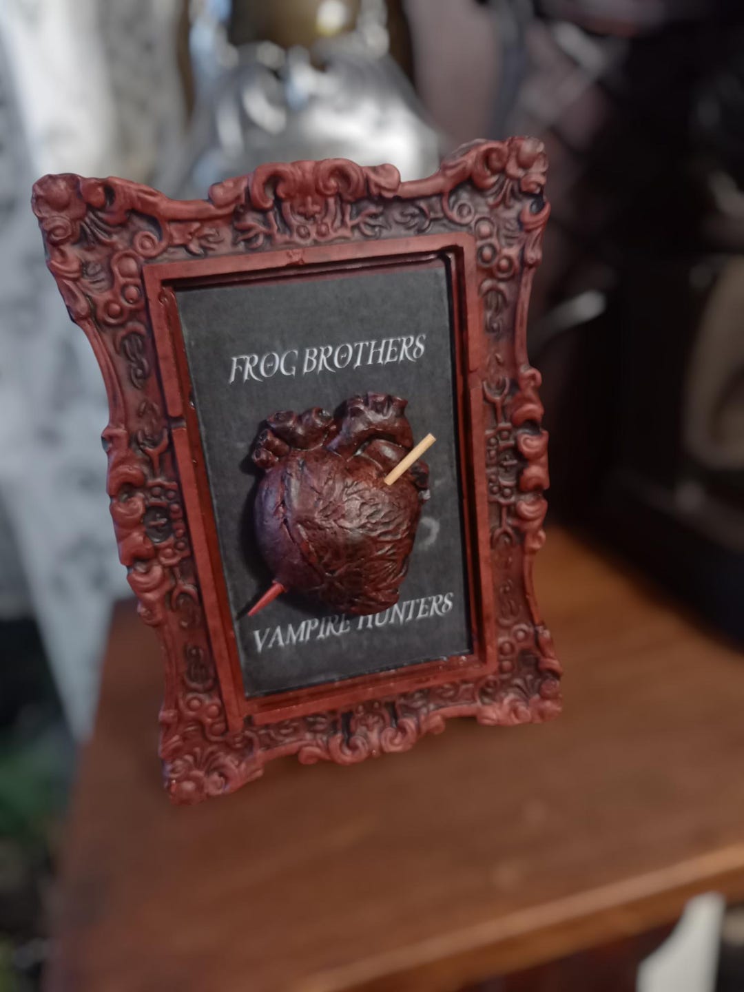 Unique Hand Sculpted Oddity Curiosity Goth Gothic Witchy Creepy Vampire ...