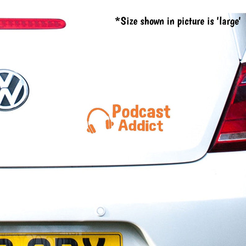 Podcast Addict Vinyl Decal for Car / Wall / Home / Laptop - Etsy