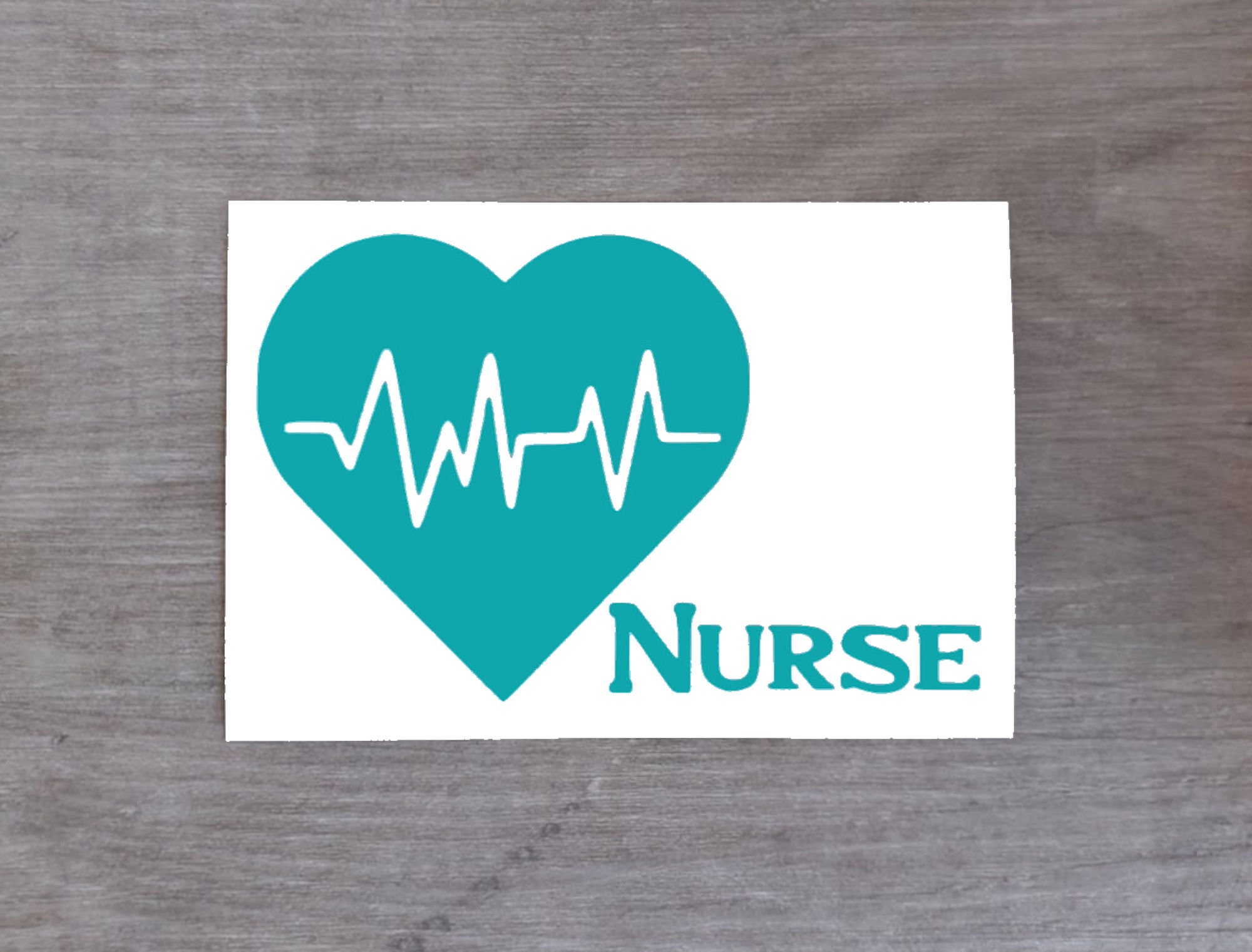 Nurse Gift Vinyl Sticker for Car / Home / Wall / Window / - Etsy UK