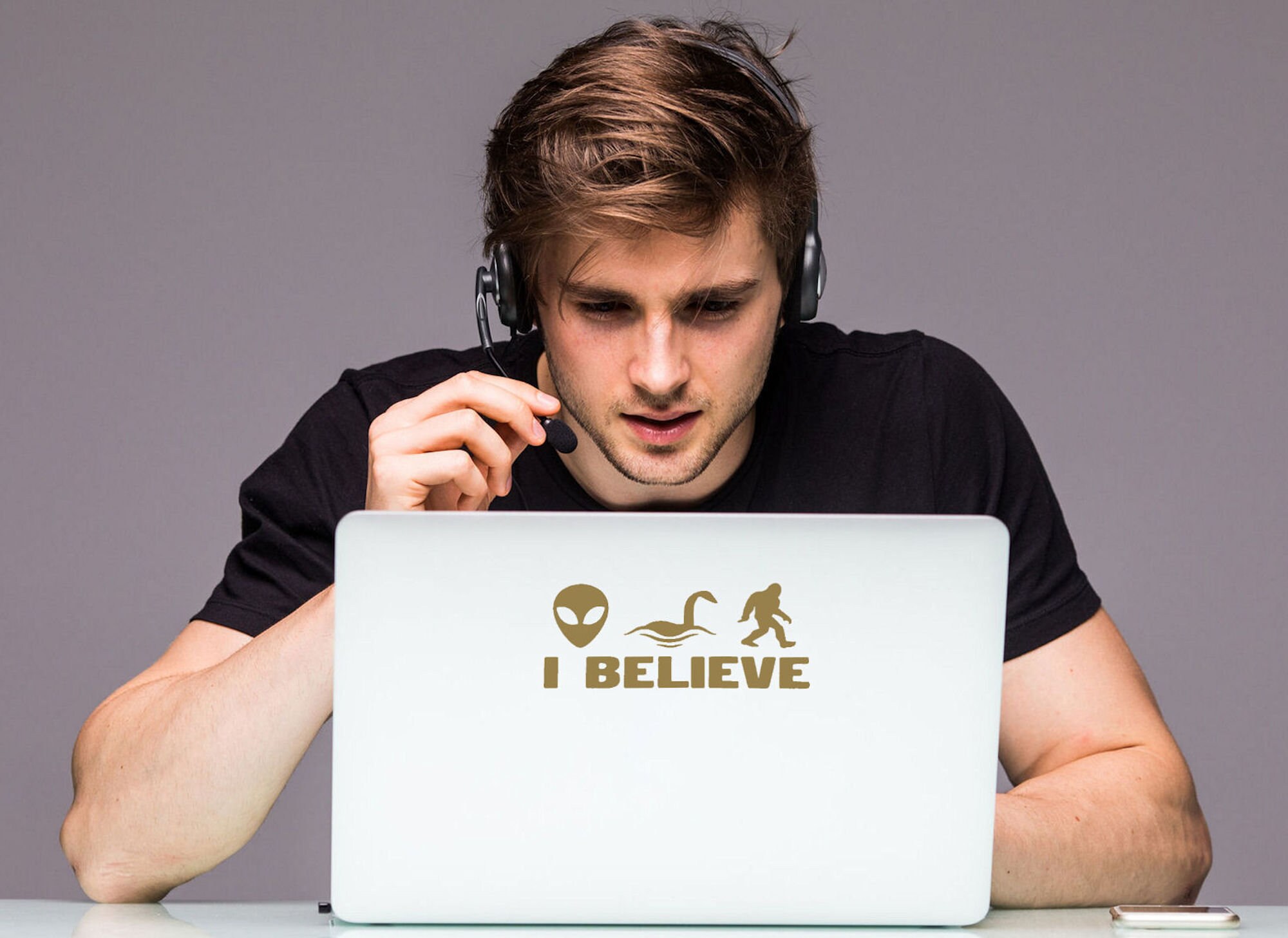 I Believe Cryptids Sticker Vinyl Decal for Car / Laptop / | Etsy