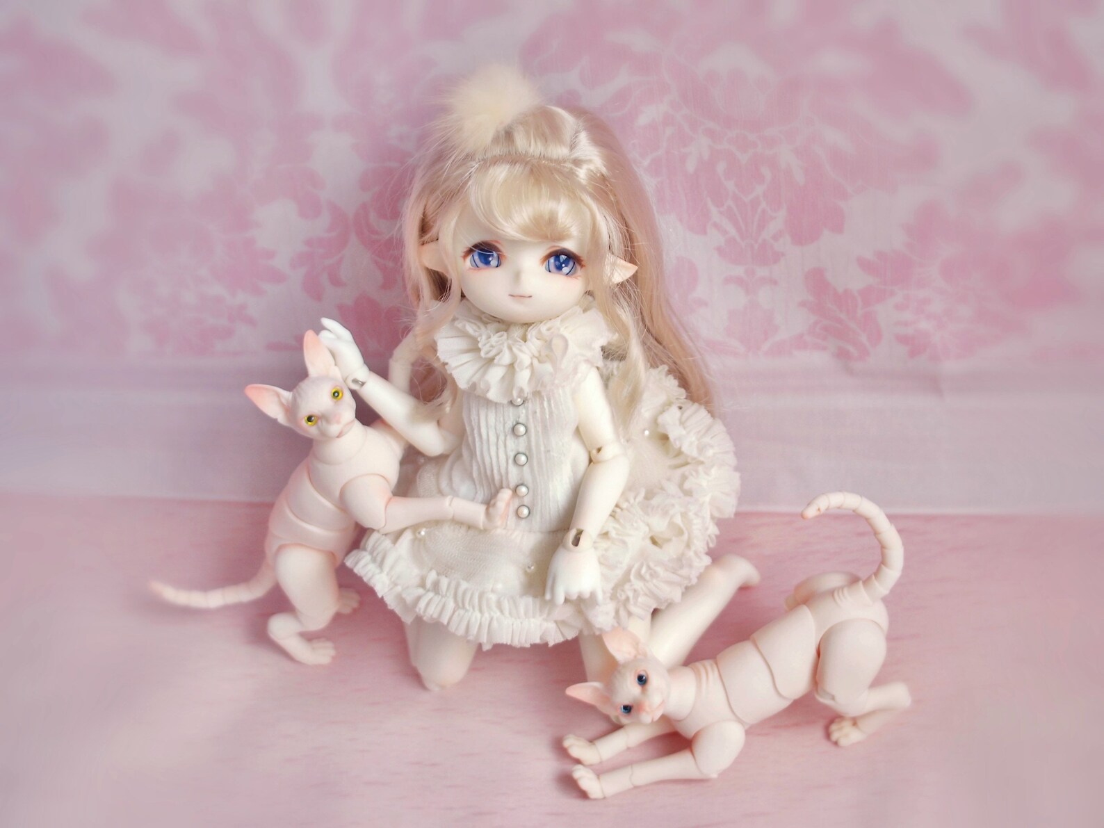 Small Cat Pet BJD Animal for 1/12 1/8 1/6 1/4 1/3 Bjddoll - Etsy