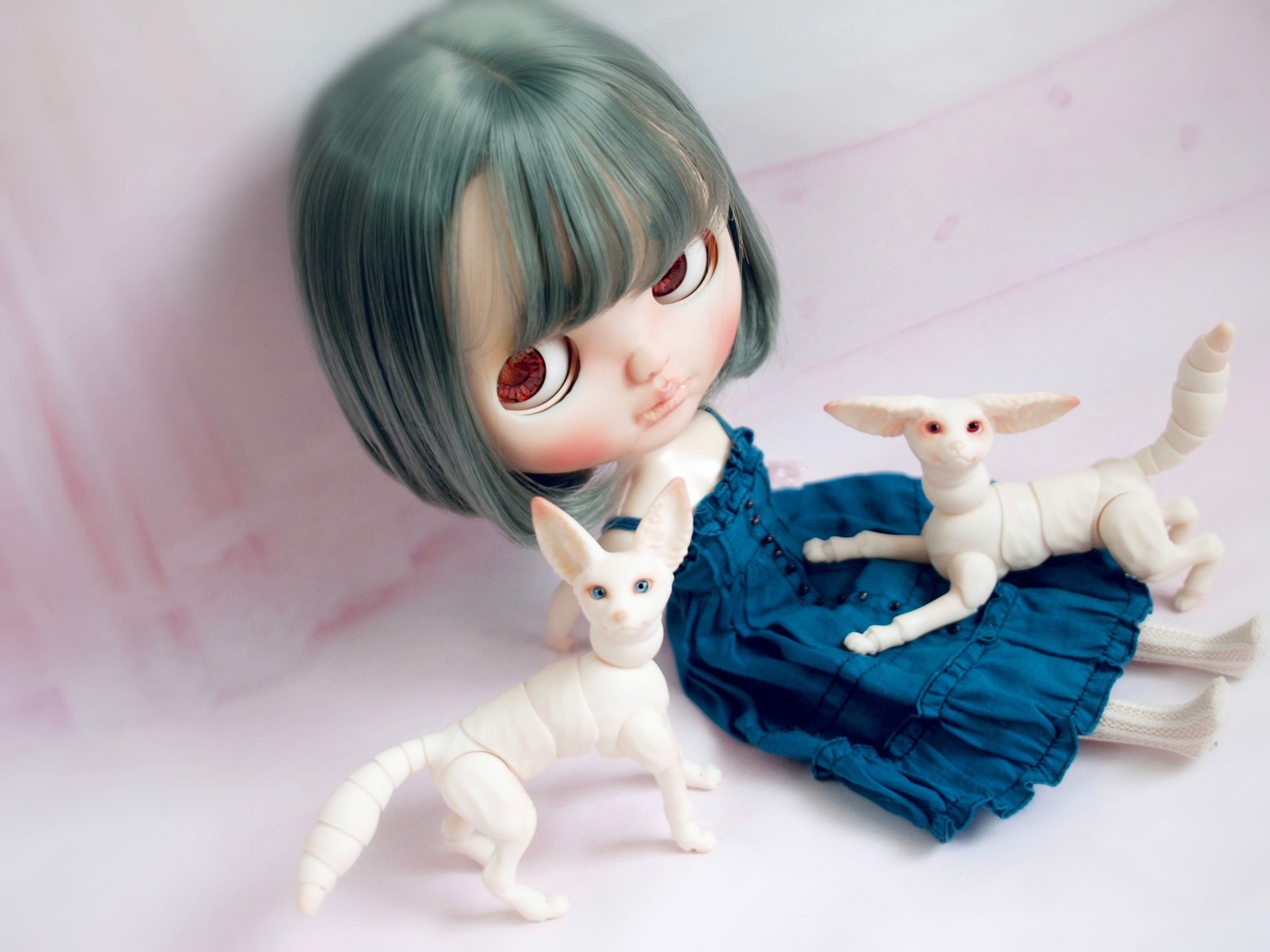 Small Fox Pet BJD Pet Animal for 1/12 1/8 1/6 1/4 1/3 Bjddoll - Etsy