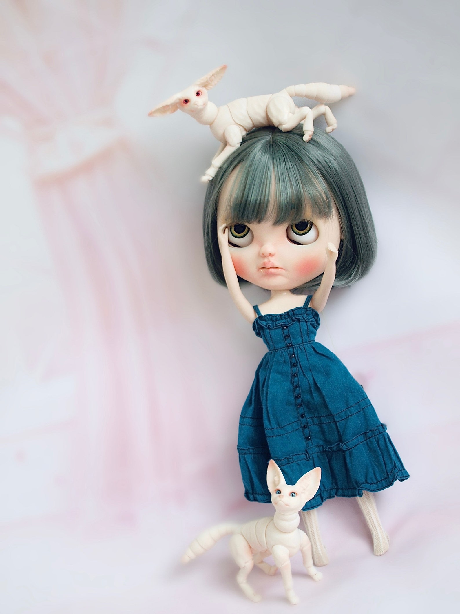 Small Fox Pet BJD Pet Animal for 1/12 1/8 1/6 1/4 1/3 Bjddoll - Etsy