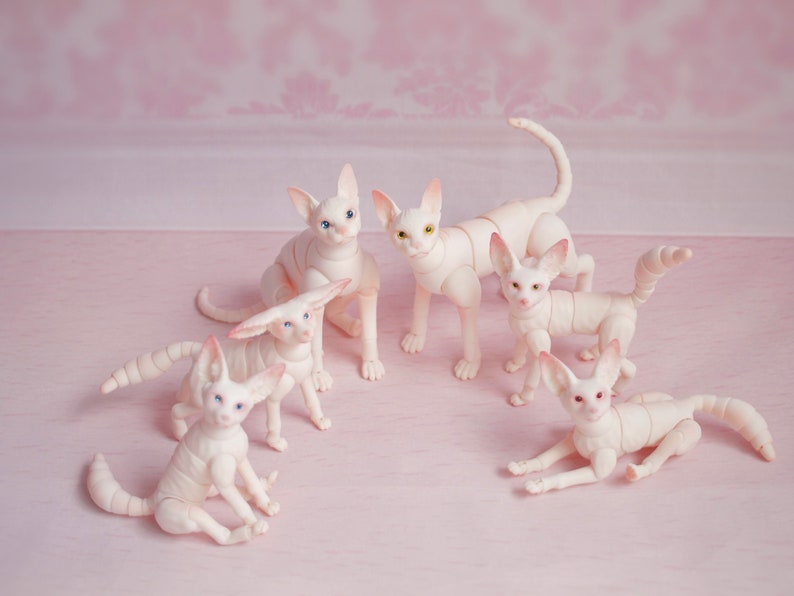 Small Cat Pet BJD Animal for 1/12 1/8 1/6 1/4 1/3 Bjddoll - Etsy