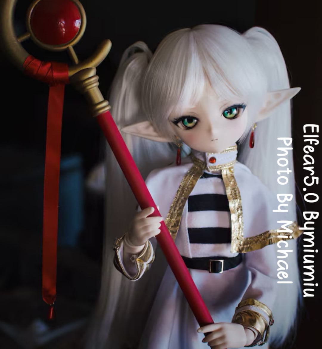 Dollfiedream Elf Doll Ear 5.0 - One Pair Elfear - for GL Loli Yami DDH01 Mdd Sd 1/3 1/4 1/6 ...