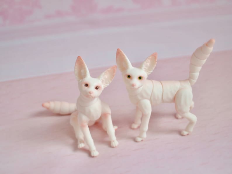 Small Fox Pet BJD Pet Animal for 1/12 1/8 1/6 1/4 1/3 Bjddoll - Etsy
