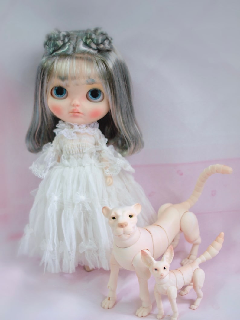 Small Cat Pet BJD Animal for 1/12 1/8 1/6 1/4 1/3 Bjddoll - Etsy