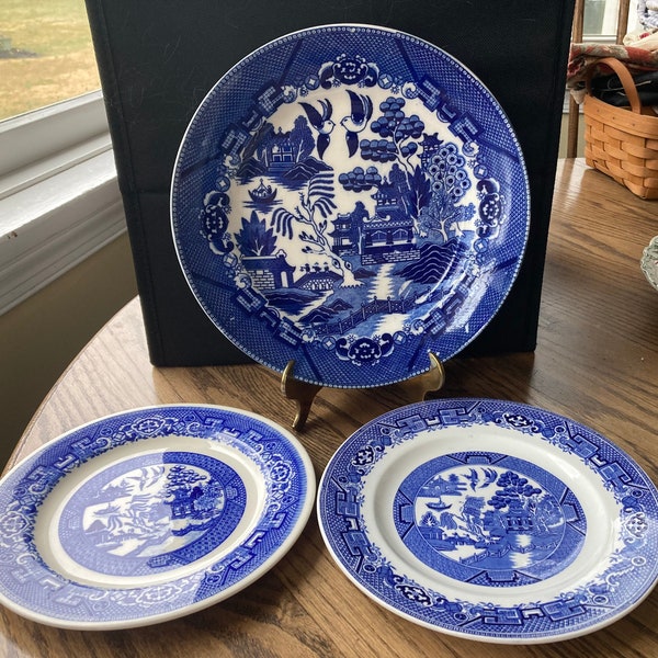 Willow Pattern Plate - Etsy